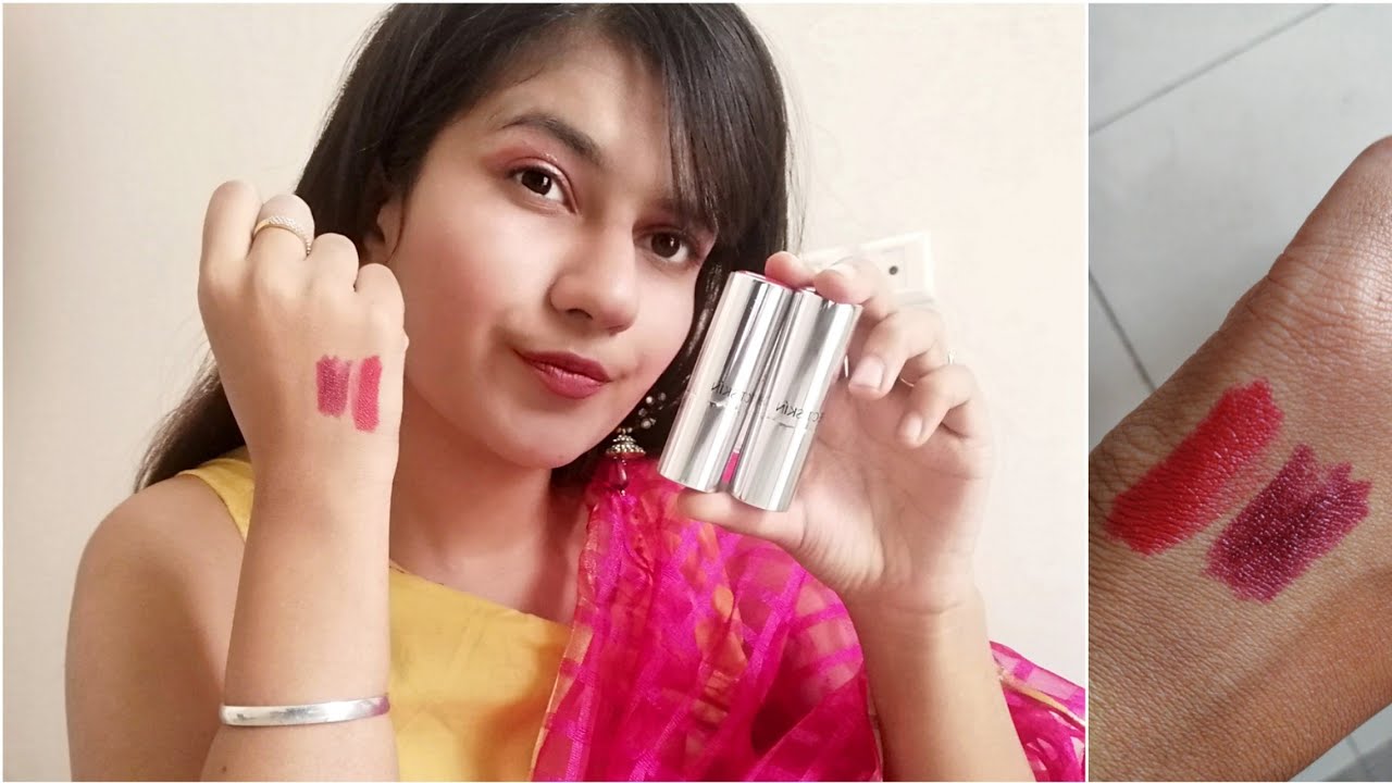 Miniso Lipstick Review & Swatches | Perfect skinn range - YouTube