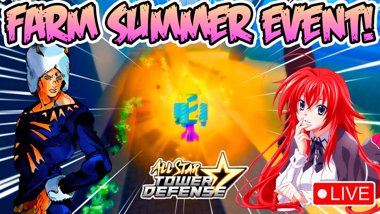 NUEVO CODE!💎 FARM STARPASS & SUMMER EVENT🌟 ALL STAR TOWER DEFENSE 🌟 🔴 ...