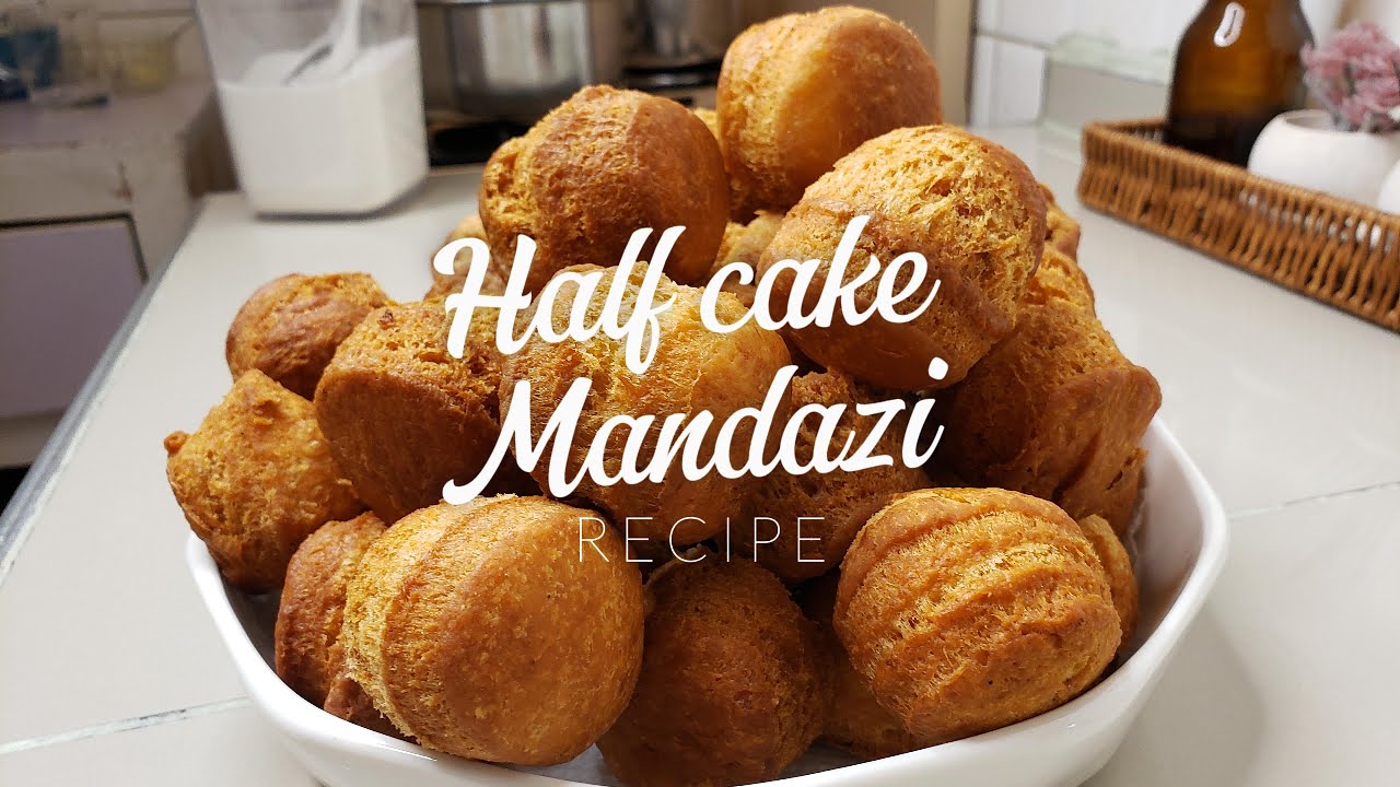 Soft & Sweet Half Cake Mandazi Recipe | Easy Step-by-Step Guide - YouTube