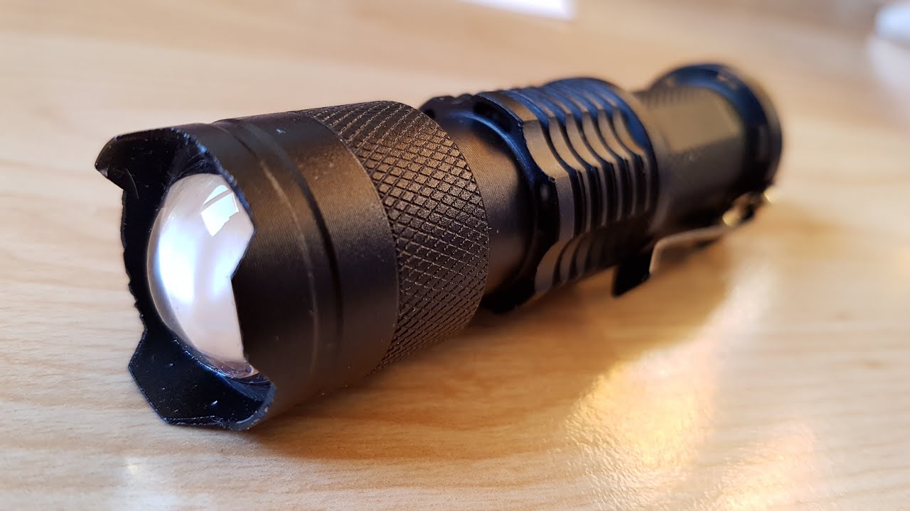 Unbranded Chinese Flashlight From ebay - YouTube