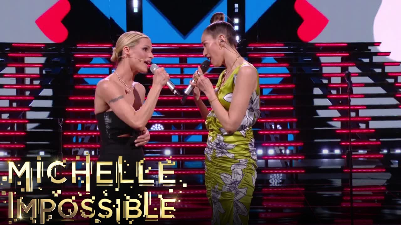 Michelle Impossible - L'esibizione di Michelle Hunziker e Nina Zilli ...