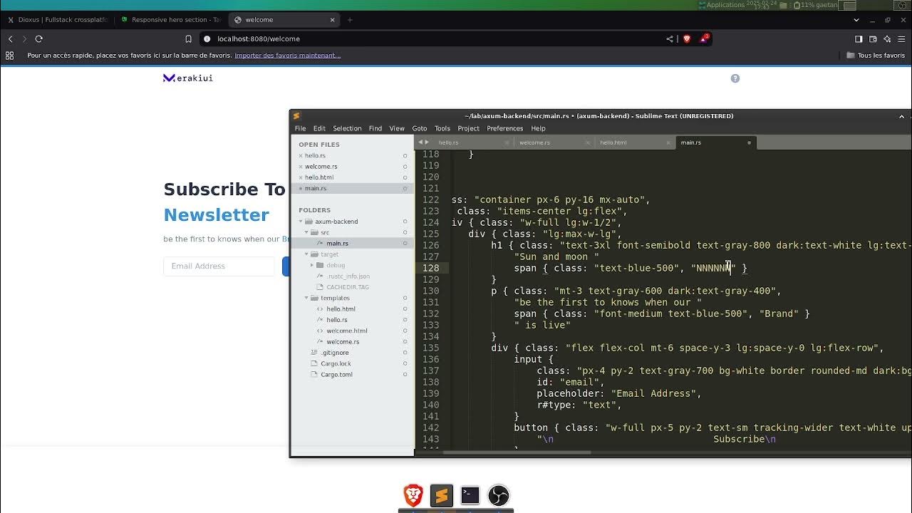 Axum-dioxus-Rust_backend-3 - YouTube