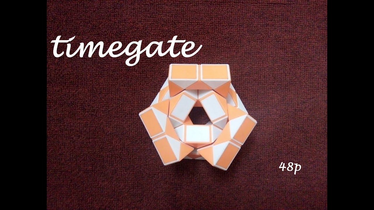 Magic snake or Rubik's twist 48 - Timegate - 门 - YouTube