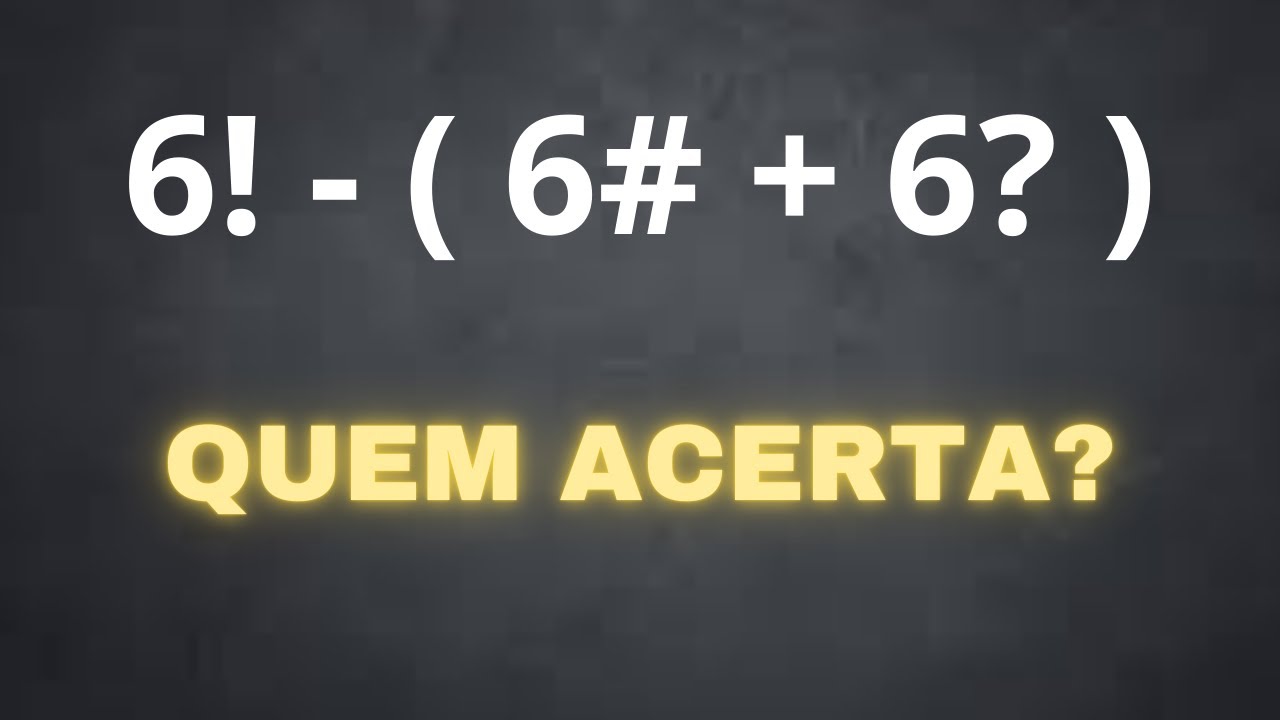 MATEMÁTICA BÁSICA: Como calcular Fatorial, Primorial e Termial de um ...