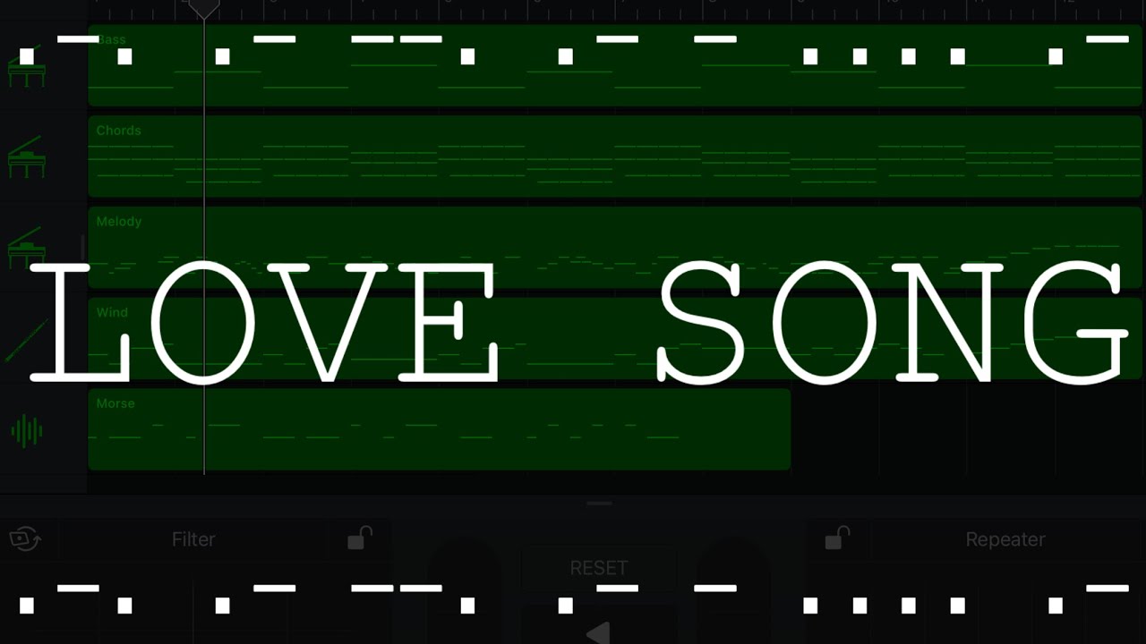 I wrote a song in morse code - YouTube