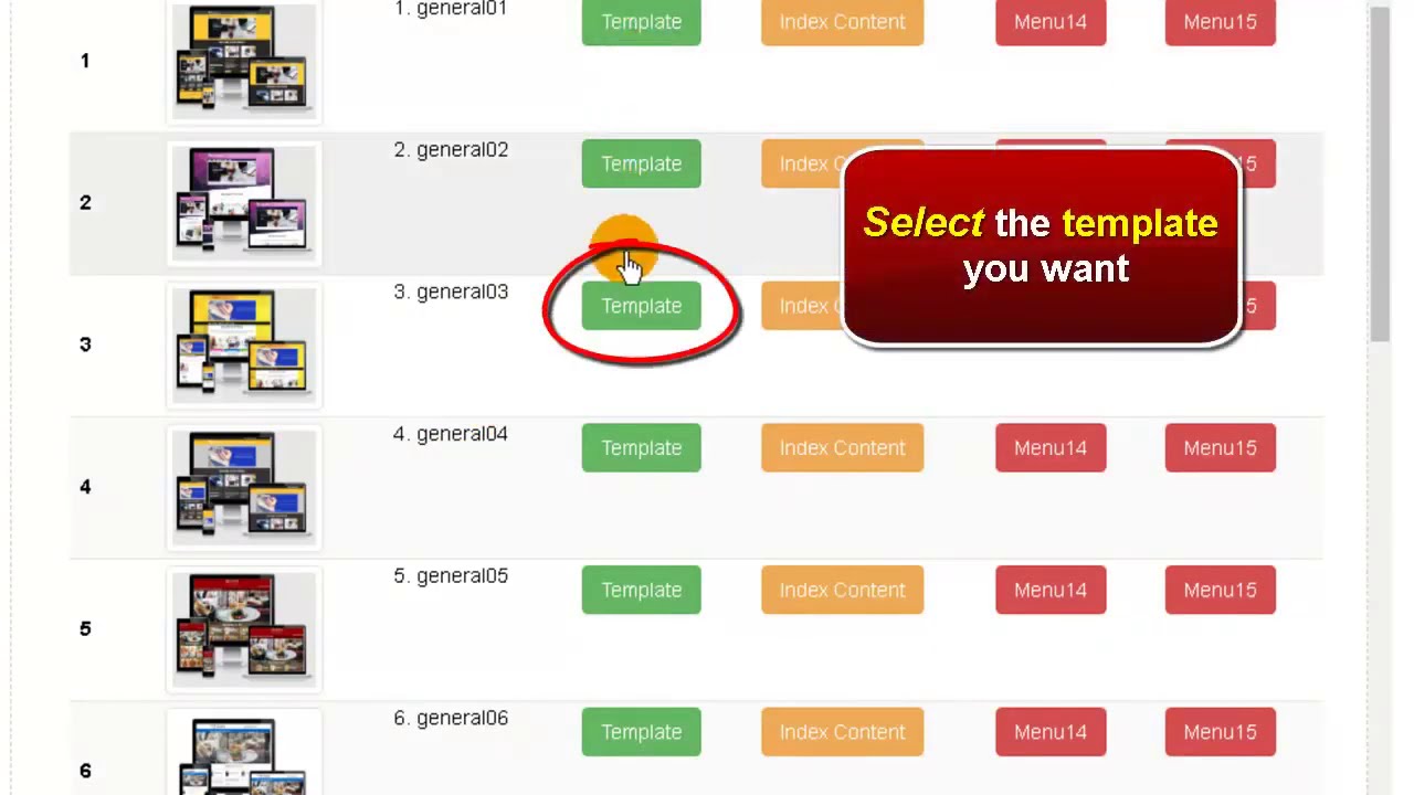 THTWEB - Webhelp : select template V2 - YouTube