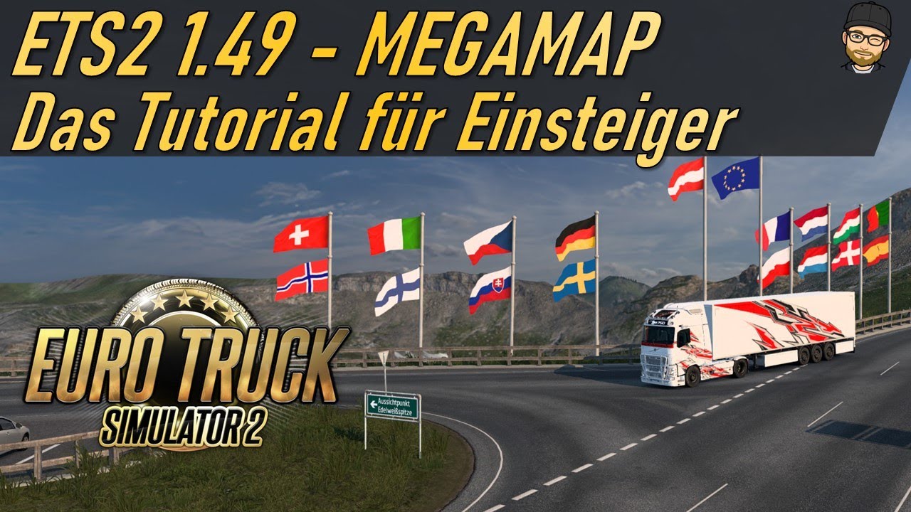 Die Megamap für Einsteiger - Der Ultimative Guide zur Megamap im ETS2 1 ...