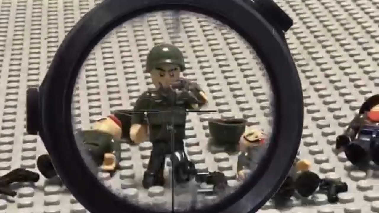 Cobi | Russian Sniper vs Romanian Infantry | Stop Motion Stalingrad ...