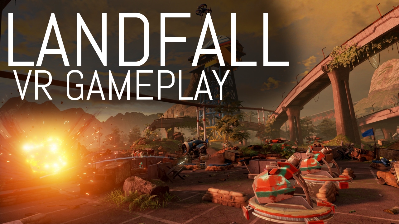 Landfall Open Beta - VR Gameplay - YouTube