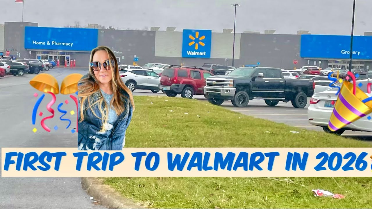 WALMART TRIP. NEED A FEW THINGS. FIRST WALMART TRIP IN 2026. # ...