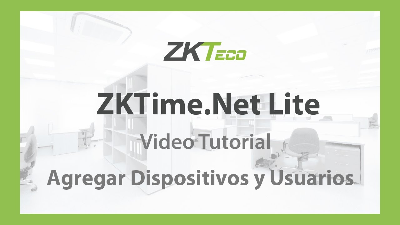 Video Tutorial: ZKTime.Net Lite (Agregar Dispositivos y Usuarios) - YouTube