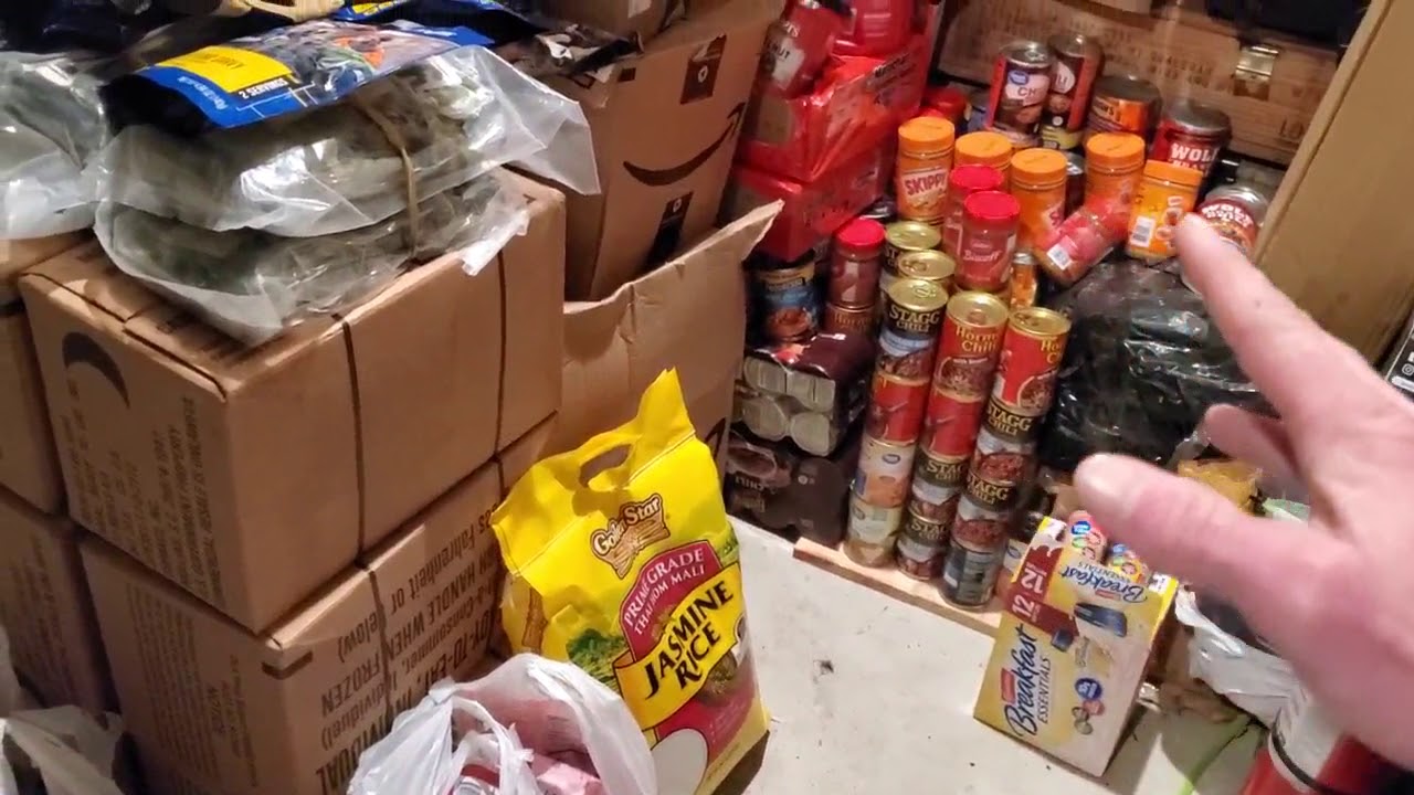 Hunkering down...last minute food run - YouTube