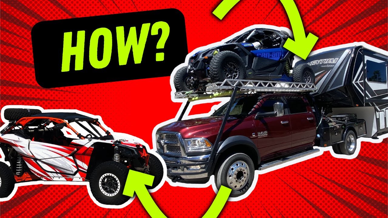 HOW Can We Travel with 2 Side by Sides? Full Time RV Life - YouTube