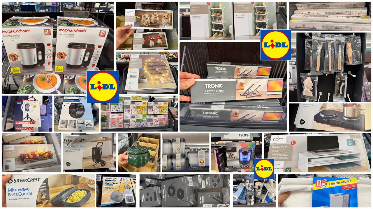 🔹L I D L🔹WHAT’S NEW IN MIDDLE OF THE LIDL😍HOME DECOR, KITCHEN ITEMS ...
