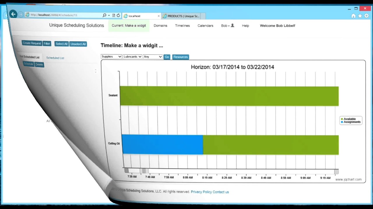Fast Scheduling Demo - YouTube
