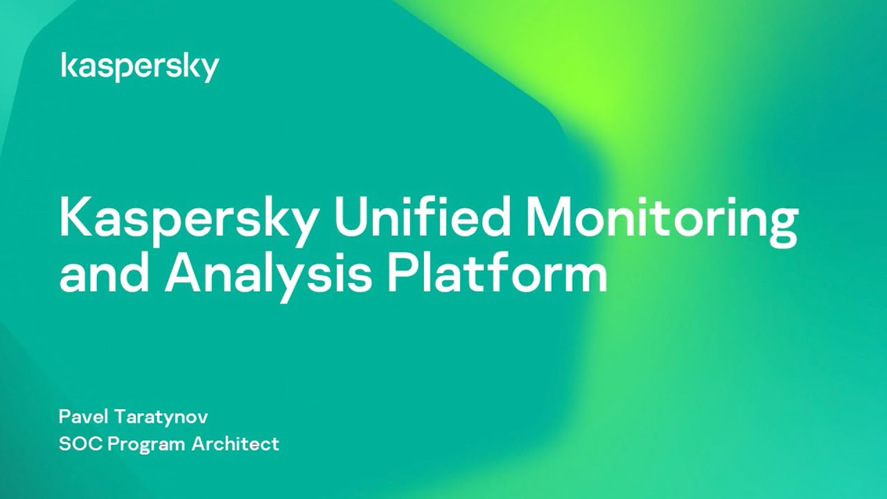 Обзор Kaspersky Unified Monitoring and Analysis Platform - YouTube