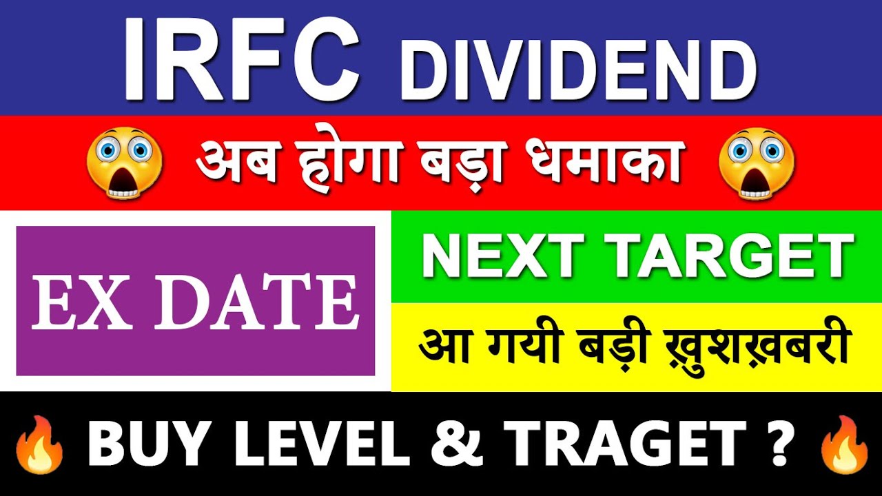 IRFC Share Latest News | IRFC Dividend 2023 Ex Date | IRFC Share ...