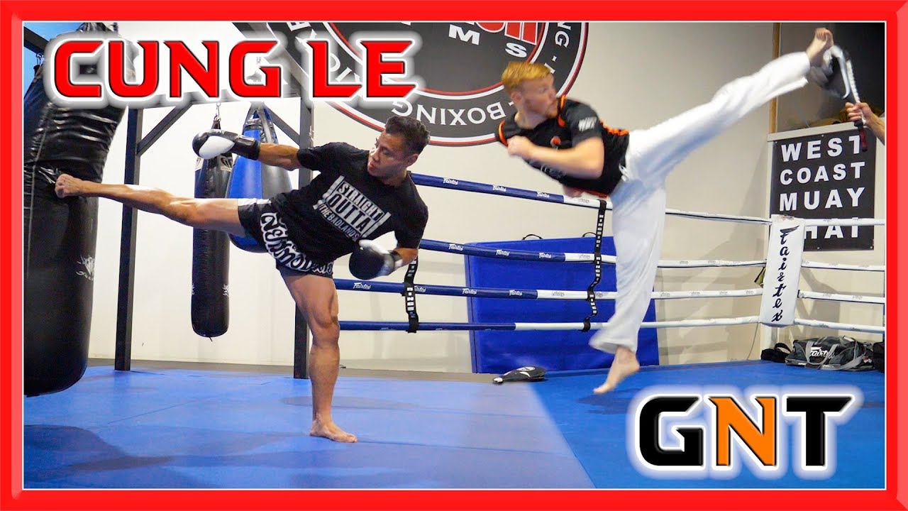 Training with MMA Legend Cung Le | Martial Arts & Kick Sampler | GNT ...