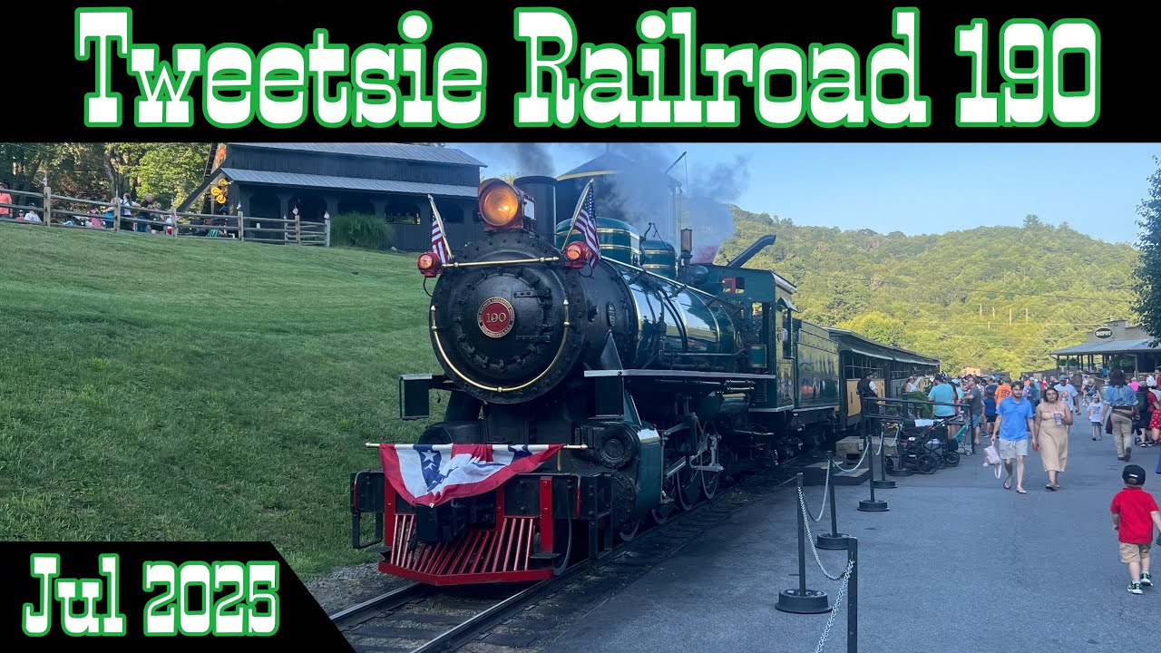 Tweetsie Railroad 190: July 4th 2025. - YouTube