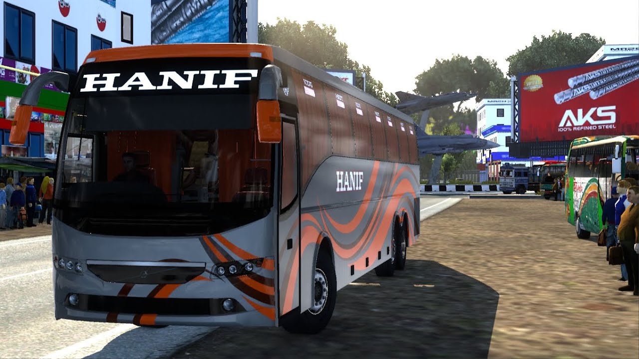 ETS2 BD BUS : Dhaka to Rangpur | HAINF VOLVO B9R | Gameplay - YouTube