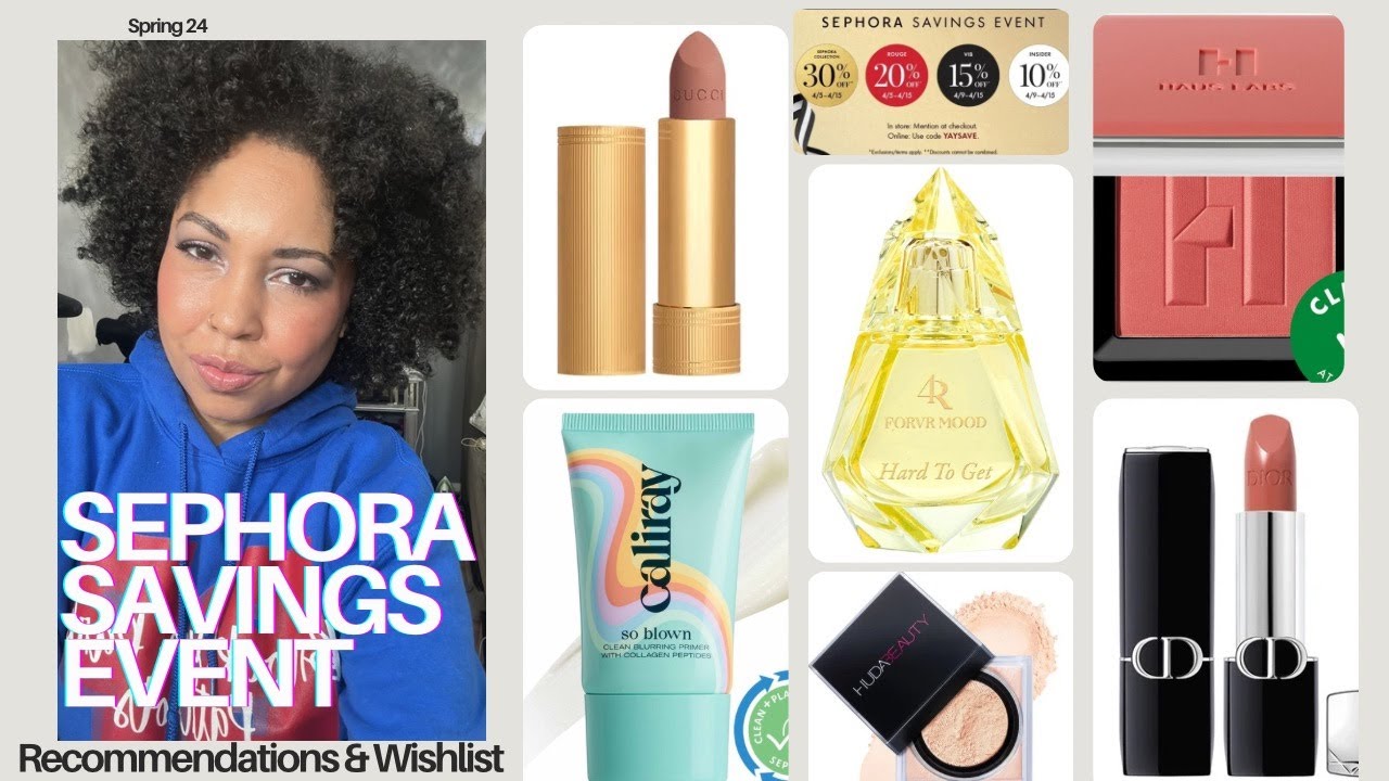 Sephora Spring Sale 2024! Wishlist & Recommendations - YouTube