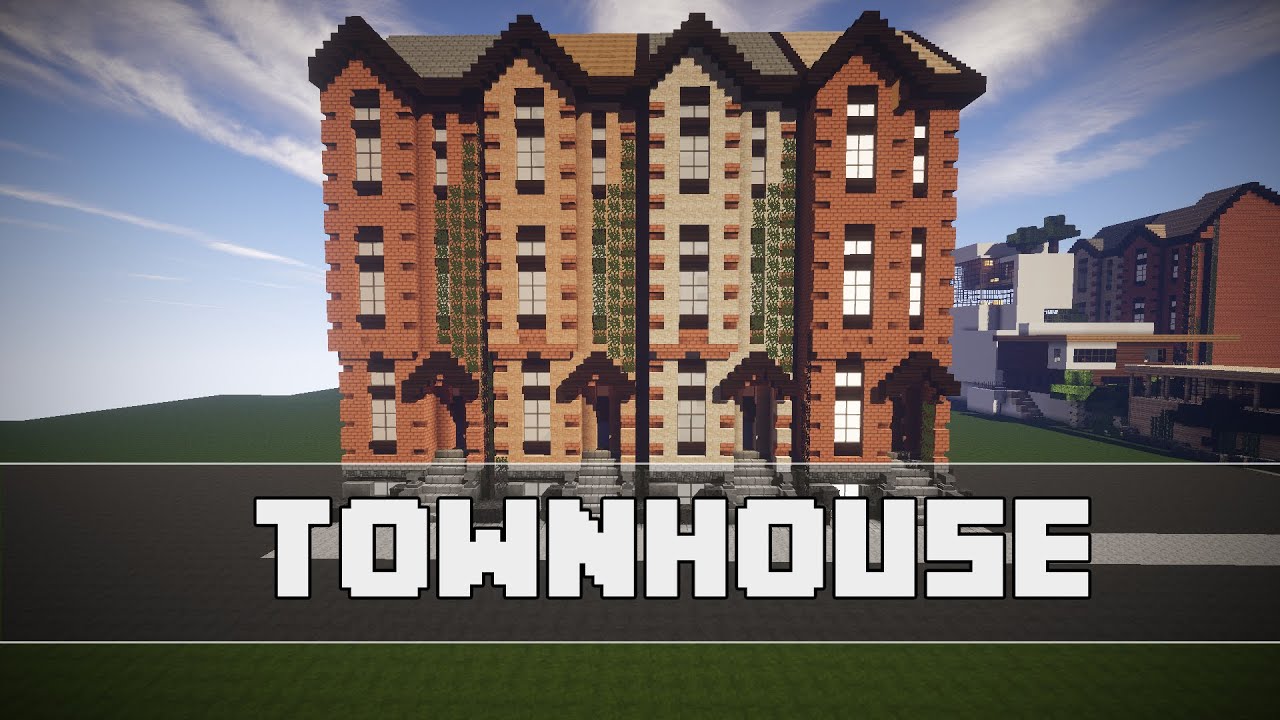 Minecraft Modernes Stadthaus