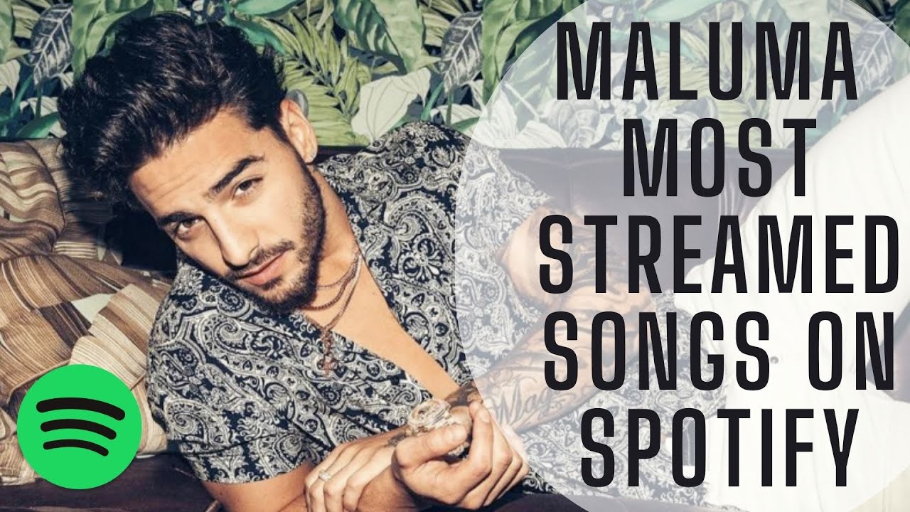MALUMA MOST STREAMED SONGS ON SPOTIFY (MARCH 11, 2022) - YouTube