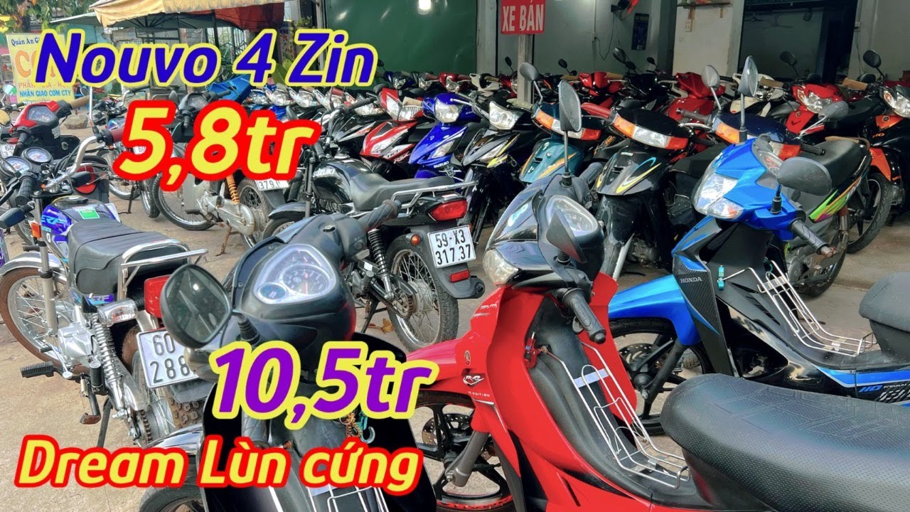 Ông chủ thiệt tình bán Nouvo Axelo Zin từ 5,8tr Wave S xe cổ Su Viva xả ...