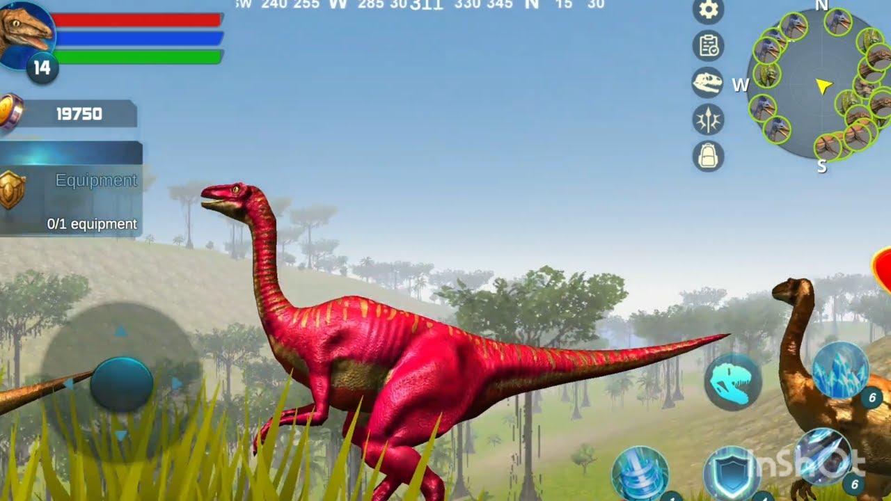 Best Dino Games - Gallimumius Dino Simulator Android Gameplay - YouTube