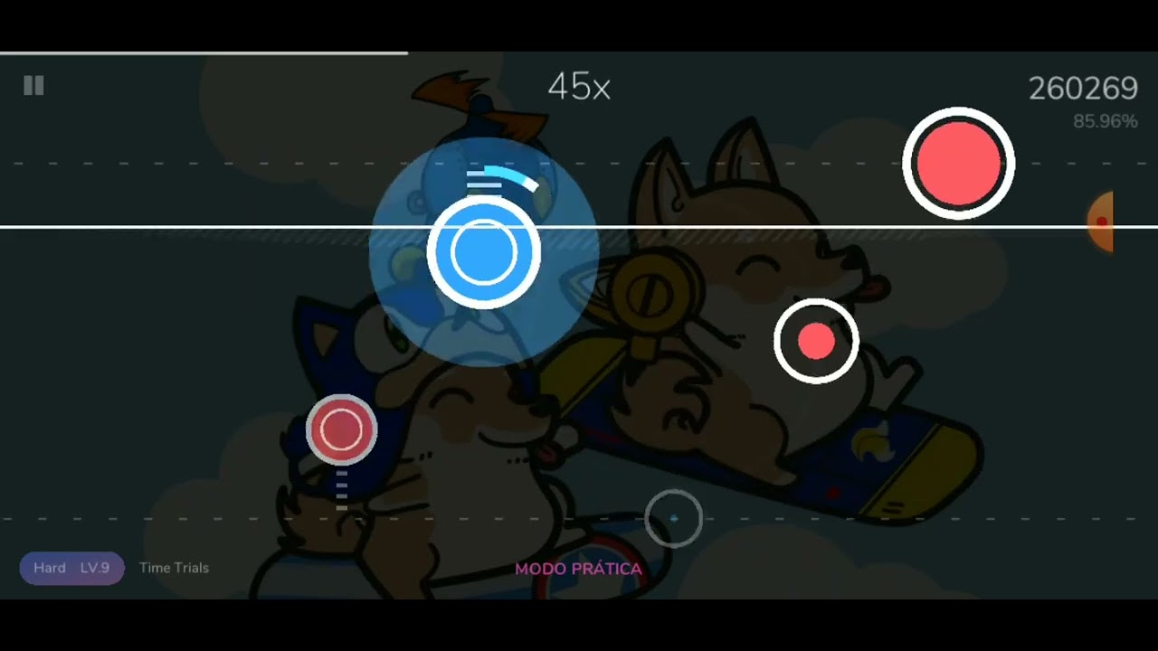 Time Trials practice mode ~Cytoid Game~ - YouTube