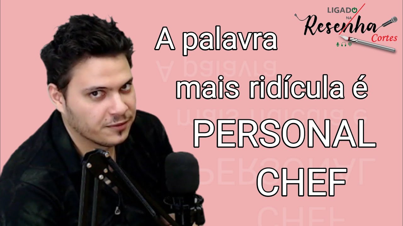 A expressão mais ridícula é PERSONAL CHEF - Chef Daniel Barbosa ...