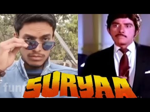 Suryaa (1989)| Raj-kumar | Amrish Puri | Suryaa Movie Spoof | Suryaa Movie Ka Dialogue #spoof