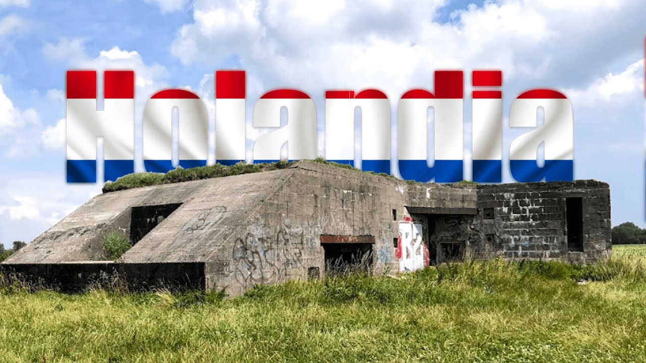 ZWIEDZIŁEM BUNKRY W HOLANDII - YouTube