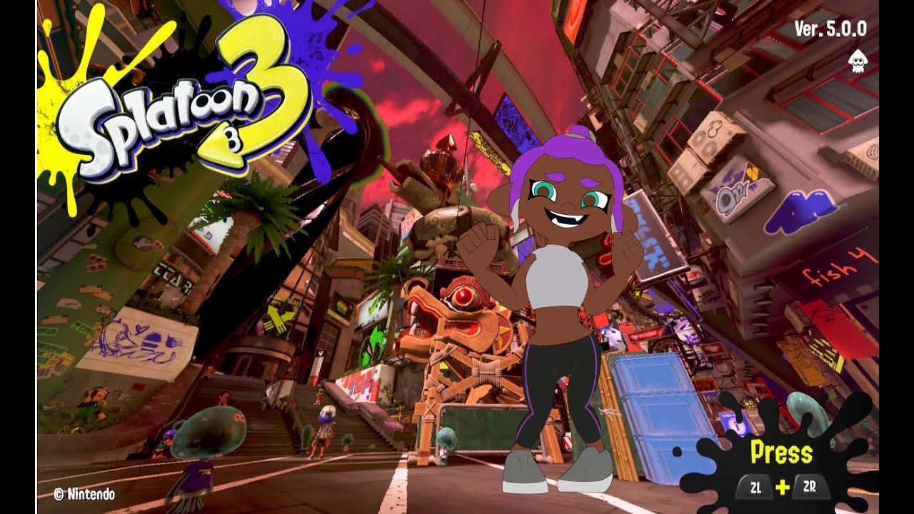 Splatoon stream 1 Let's grind for some stuff - YouTube