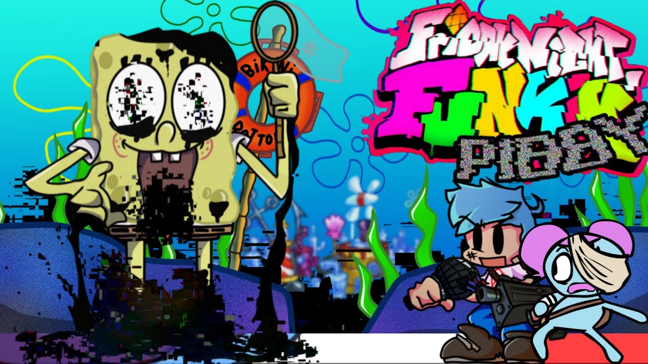 Friday Night Funkin' Android MOD v.s Pibby Corrupted SpongeBob - YouTube