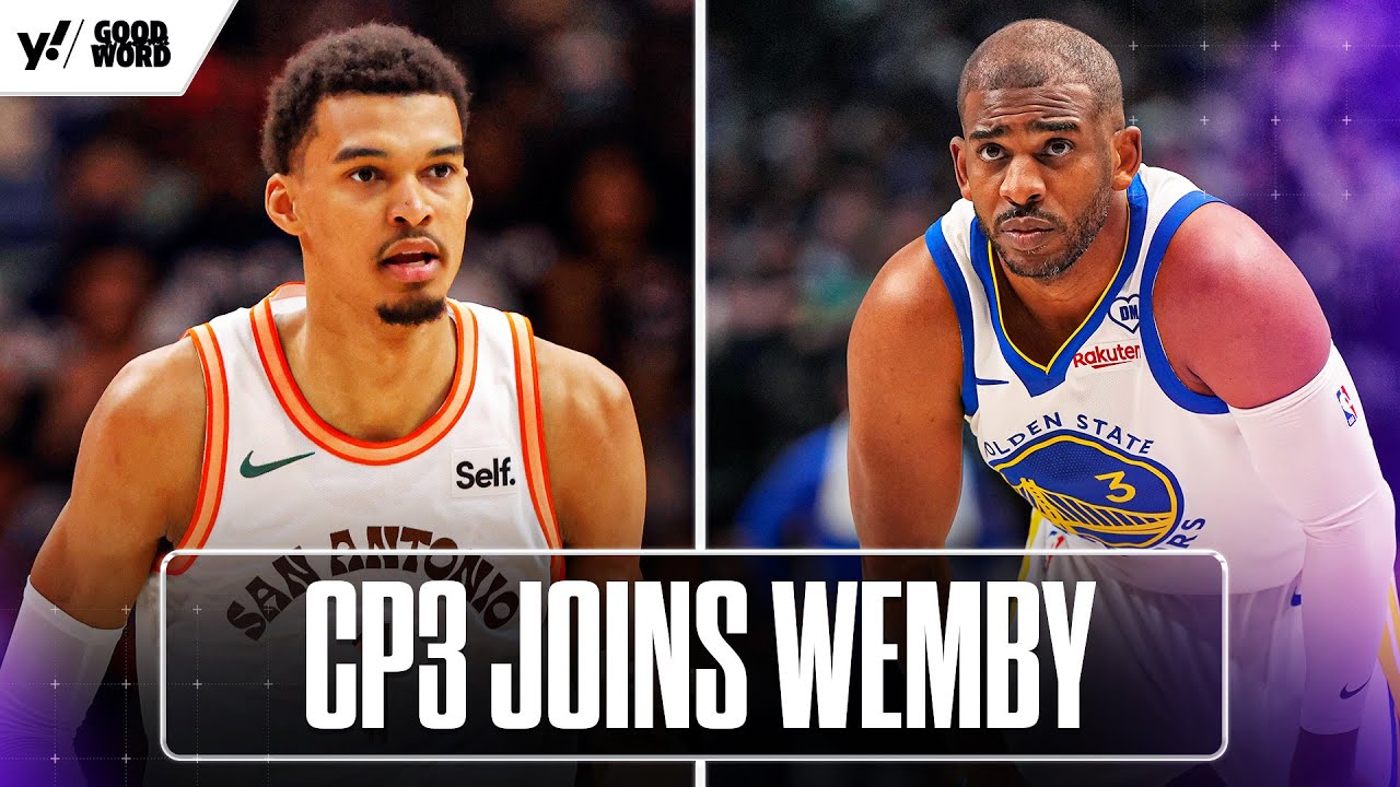 🗣️ REACTION to CHRIS PAUL joining SPURS, VICTOR WEMBANYAMA | Good Word ...
