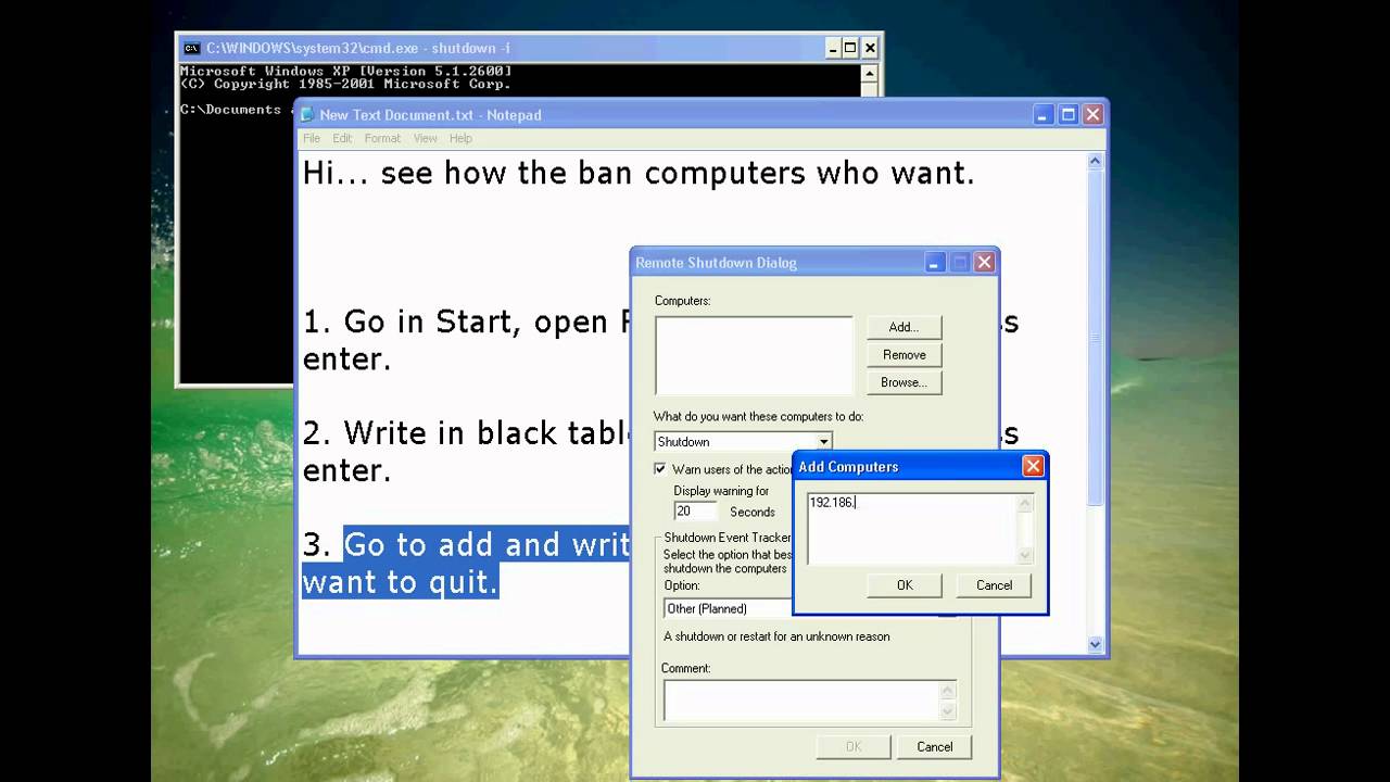 How To Shutdown Another Pc YouTube how-to-shutdown-another-pc-youtube