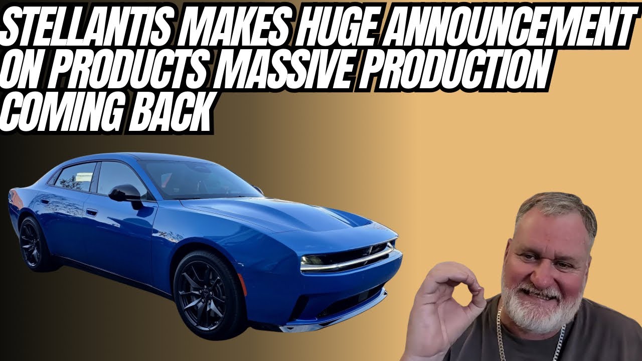 Stellantis CEO Talks Production Coming Back To The United States. I ...