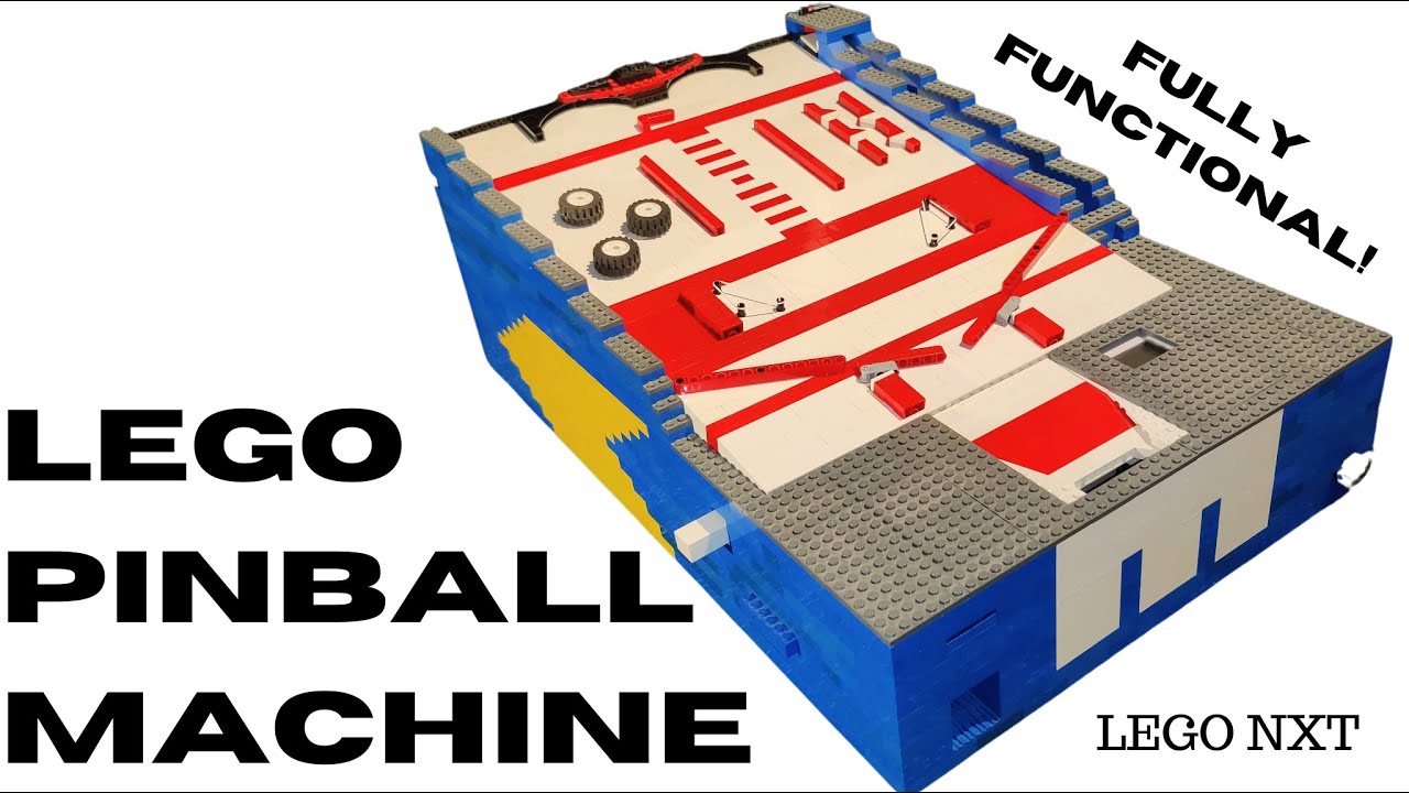LEGO PINBALL MACHINE [fully automatic] Mindstorms! - YouTube