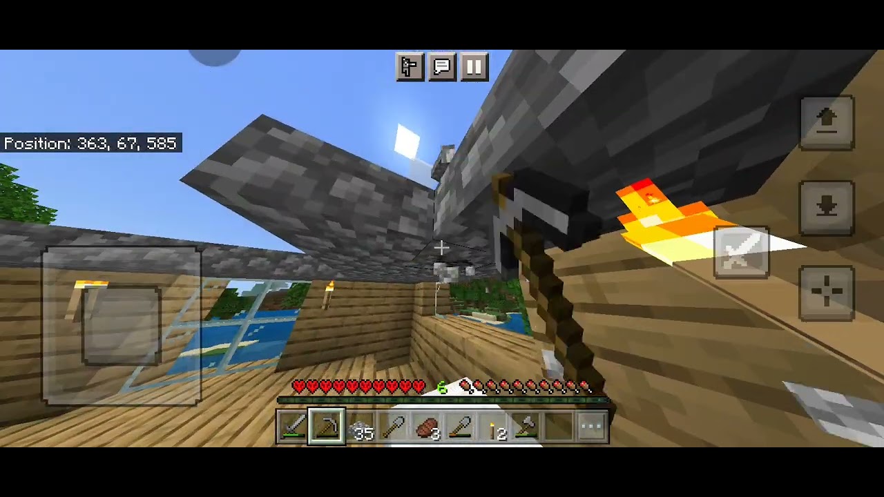 Minecraft hardcore part 2.5 Finnish house - YouTube