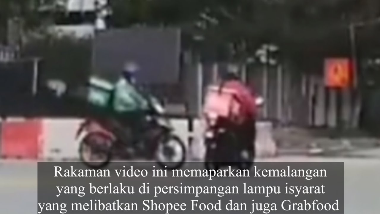 Shopee Food vs Grab Food : Kemalangan yang tidak diundang - YouTube