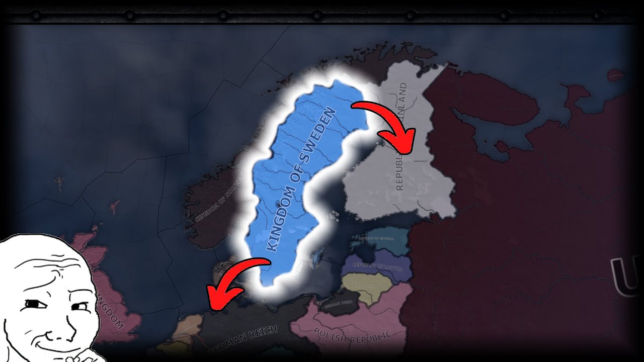 Sweden Wins The Third Great Northern War In HOI4... - YouTube