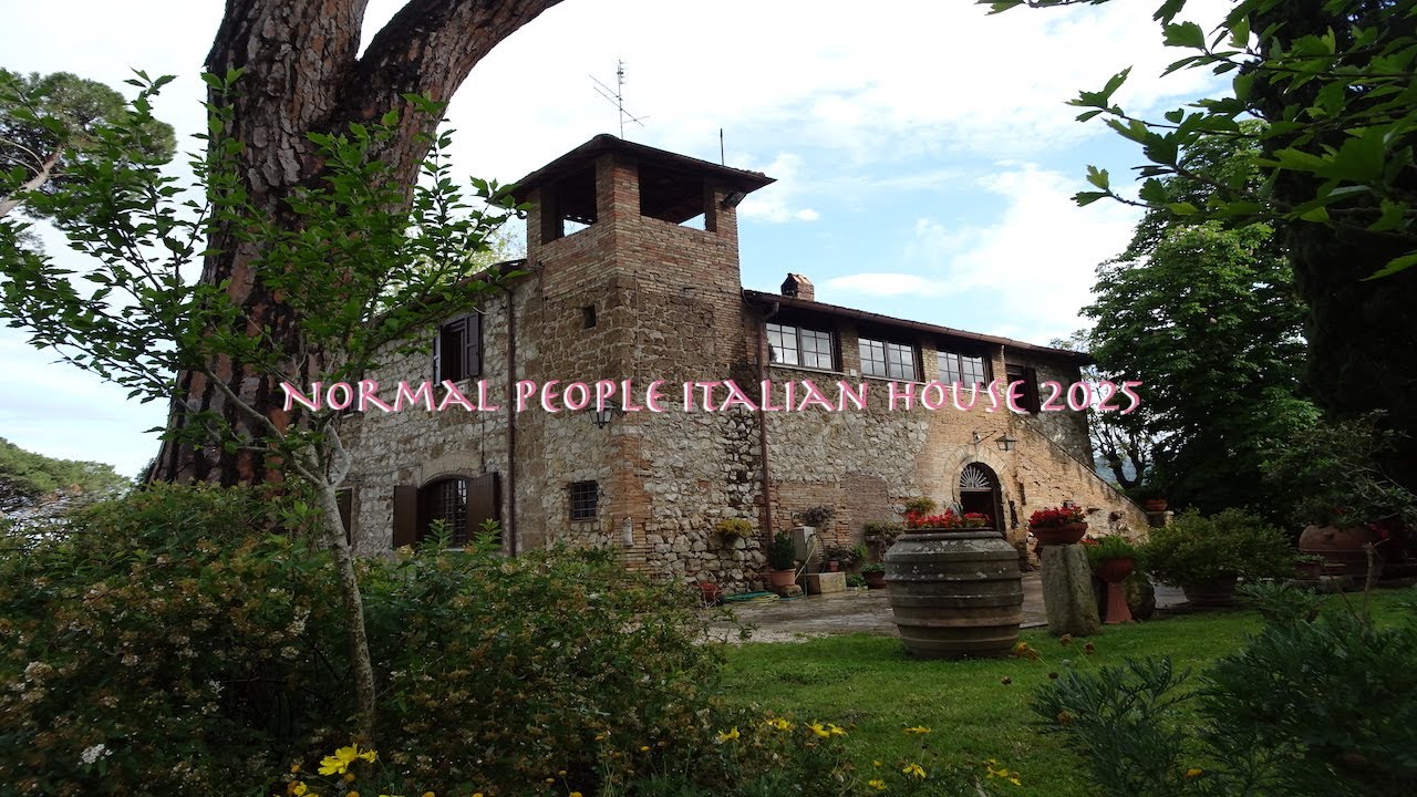 We stayed at the Italian House from Normal People! - YouTube