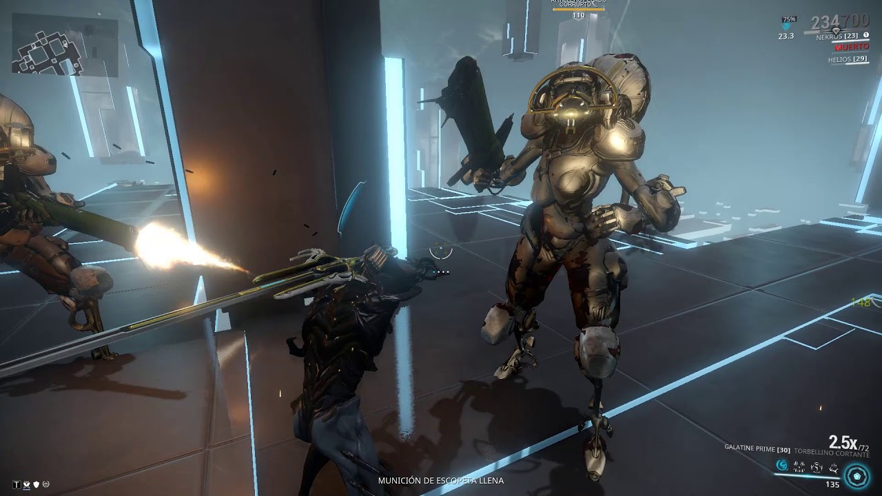 Warframe Galatine Prime Slash Build - YouTube