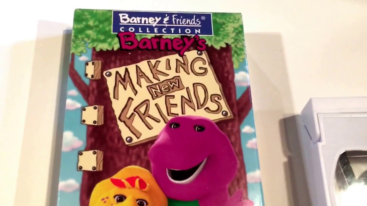 Barney * Barney's Making New Friends * VHS Movie Collection - YouTube