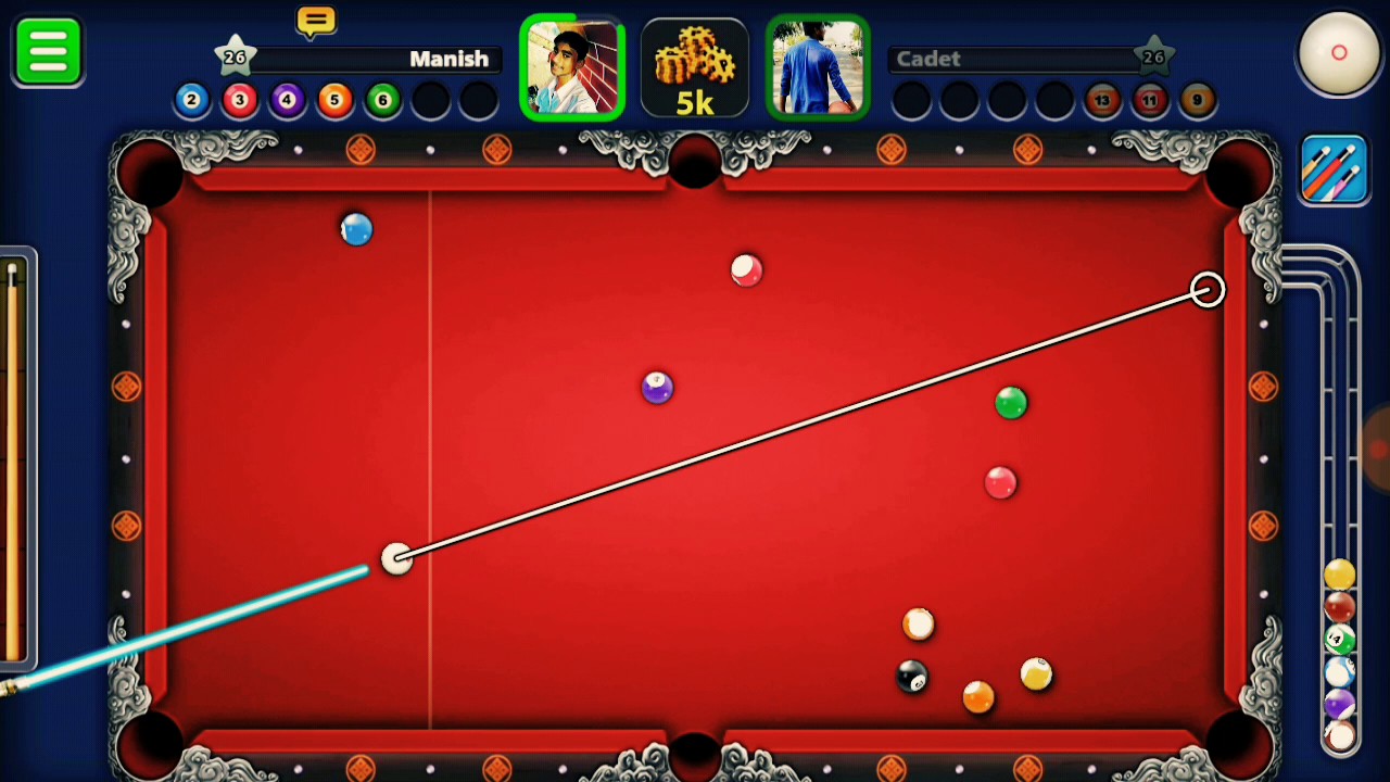 8 ball pool | 2.5k challenge won - YouTube