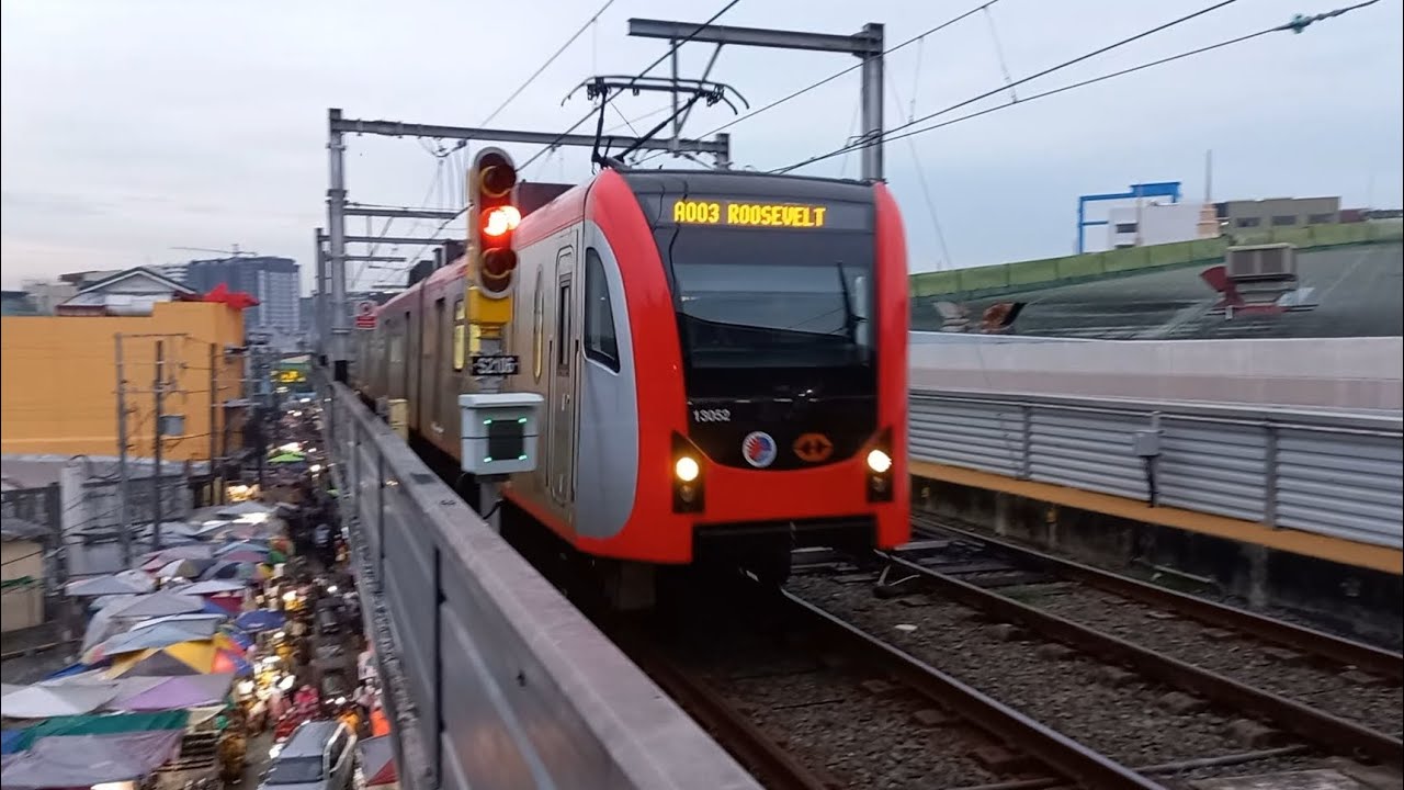 LRT-1 4th Generation Set 13 at Baclaran Station + BONUS clip - YouTube