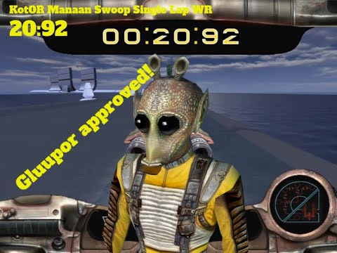 KotOR Manaan Swoop Single Lap 20:92 Former WR - YouTube