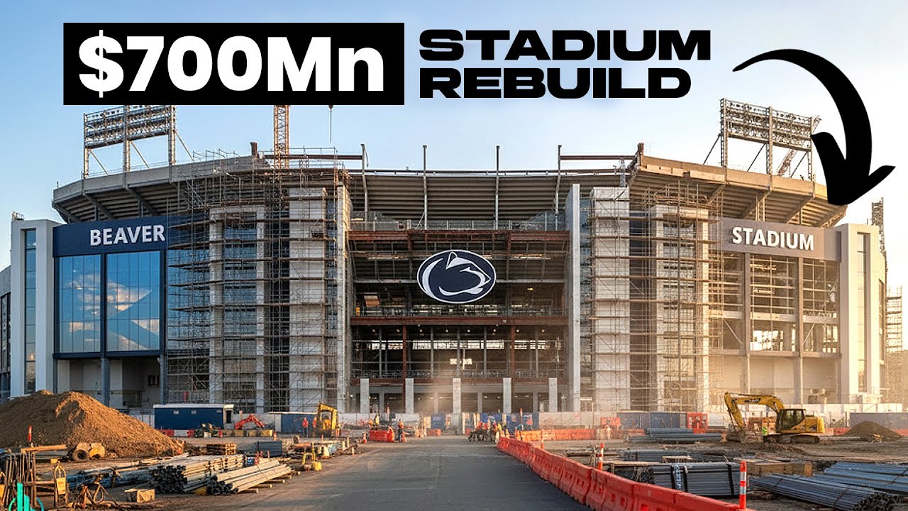 Inside Penn State’s Dramatic $700M Beaver Stadium Rebuild - YouTube