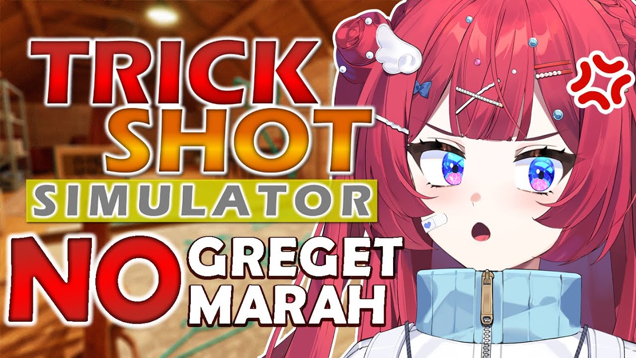 【TrickShot Simulator】NGABUBURIT KITA SPEEDRUN TRICKSHOT - YouTube